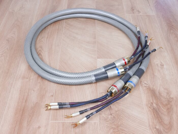 Neotech NES-1001 silver highend audio speaker cable 2,0 metre ...