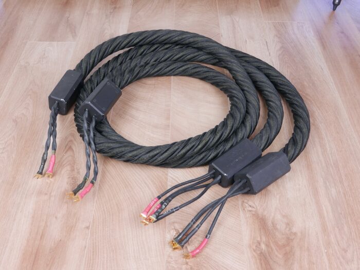 Signal Projects Golden Sequence biwired highend audio speaker cables 2,75 metre - Contrado Audio