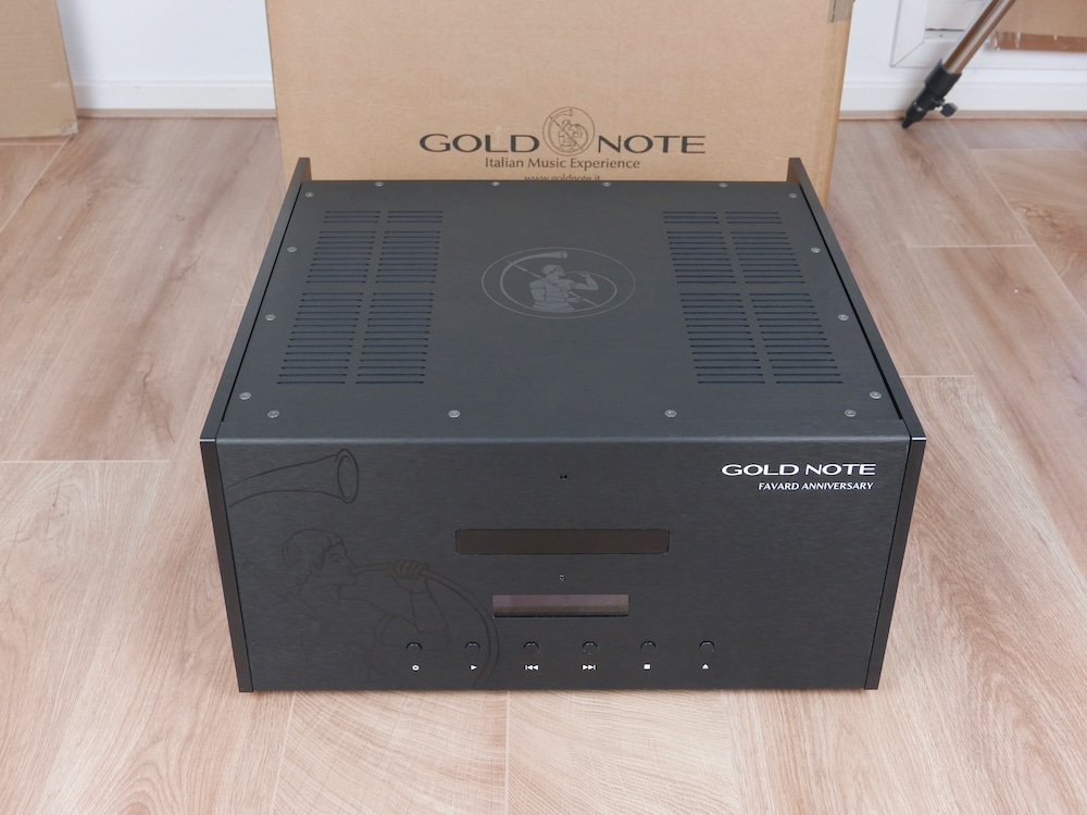 Gold Note Favard Anniversary Diamond Line highend audio CD-Player ...