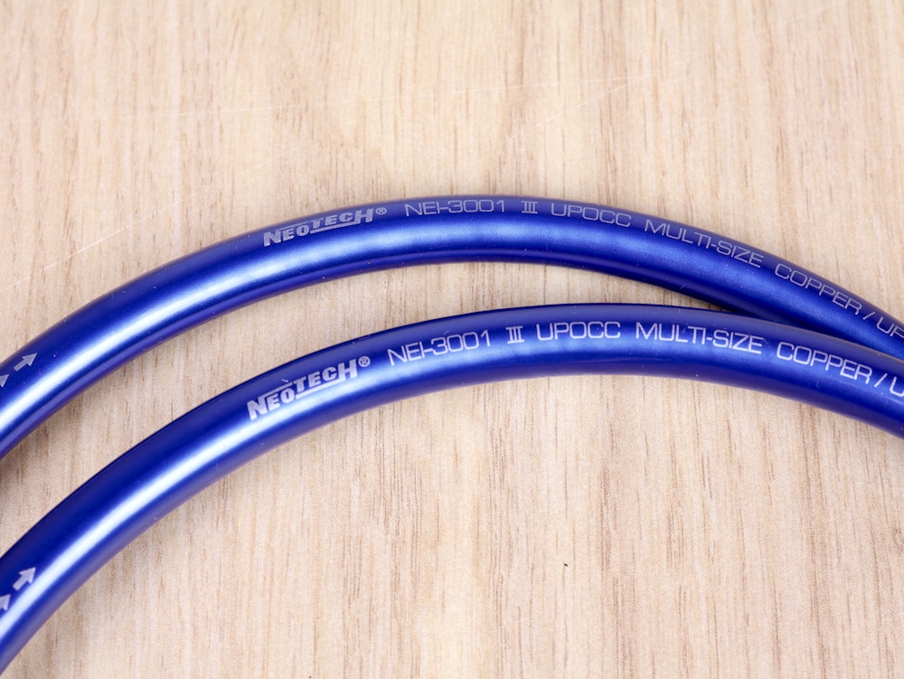 Neotech NEI-3001 III UP-OCC Copper-Silver plated audio interconnects ...