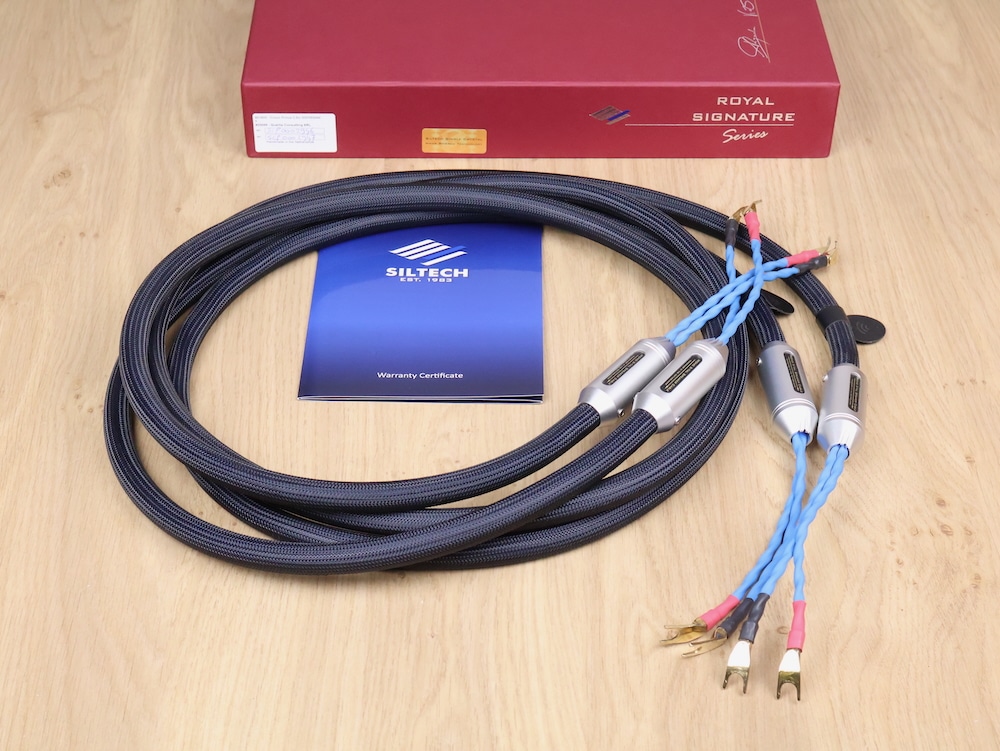 Siltech Crown Prince 35th Anniversary highend audio speaker cables 2,5 ...