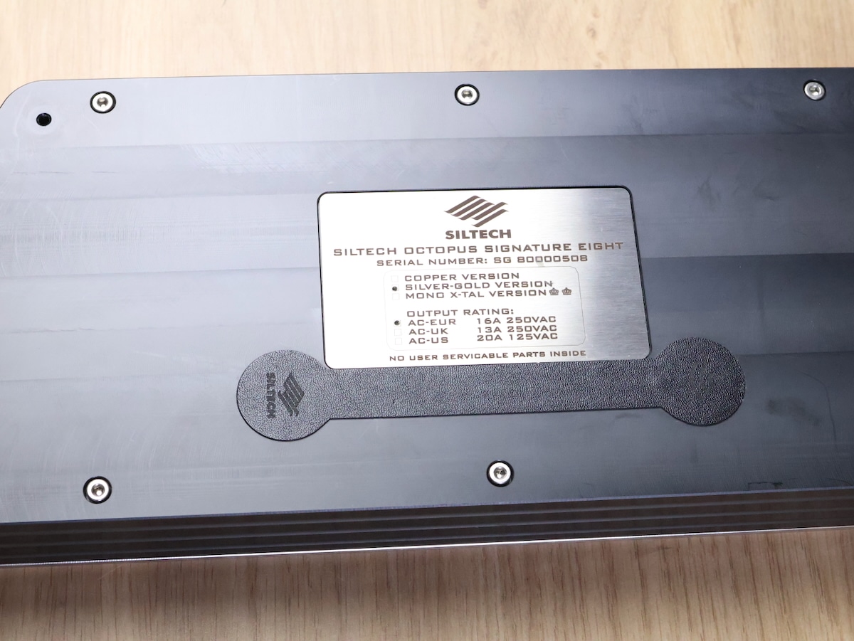 Siltech Octopus Signature Eight AgAu G7 silver-gold highend audio power ...